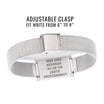 Lymphedema Alert Medical ID Alert Bracelet for Breast Cancer – LinnaLove
