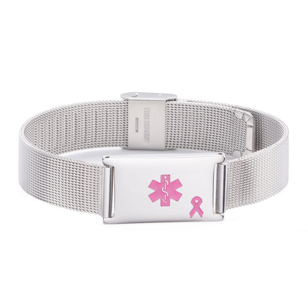 Lymphedema Alert Medical ID Alert Bracelet for Breast Cancer – LinnaLove